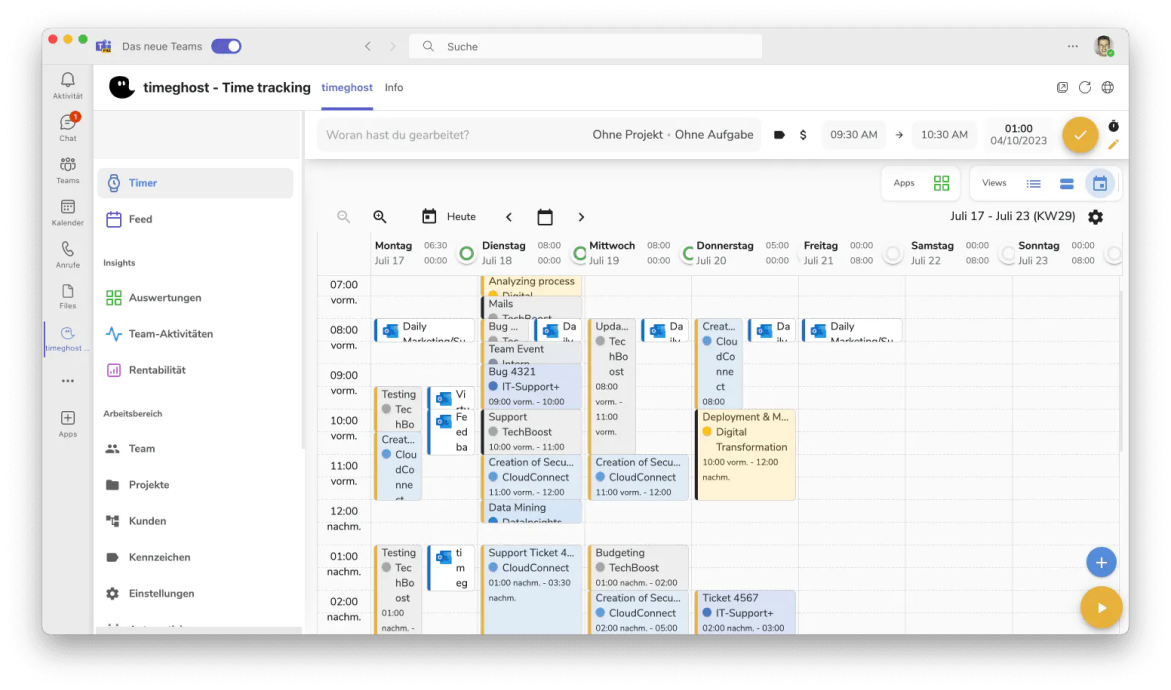 Top 6 Time Tracking Tools for Microsoft 365 Users in 2025